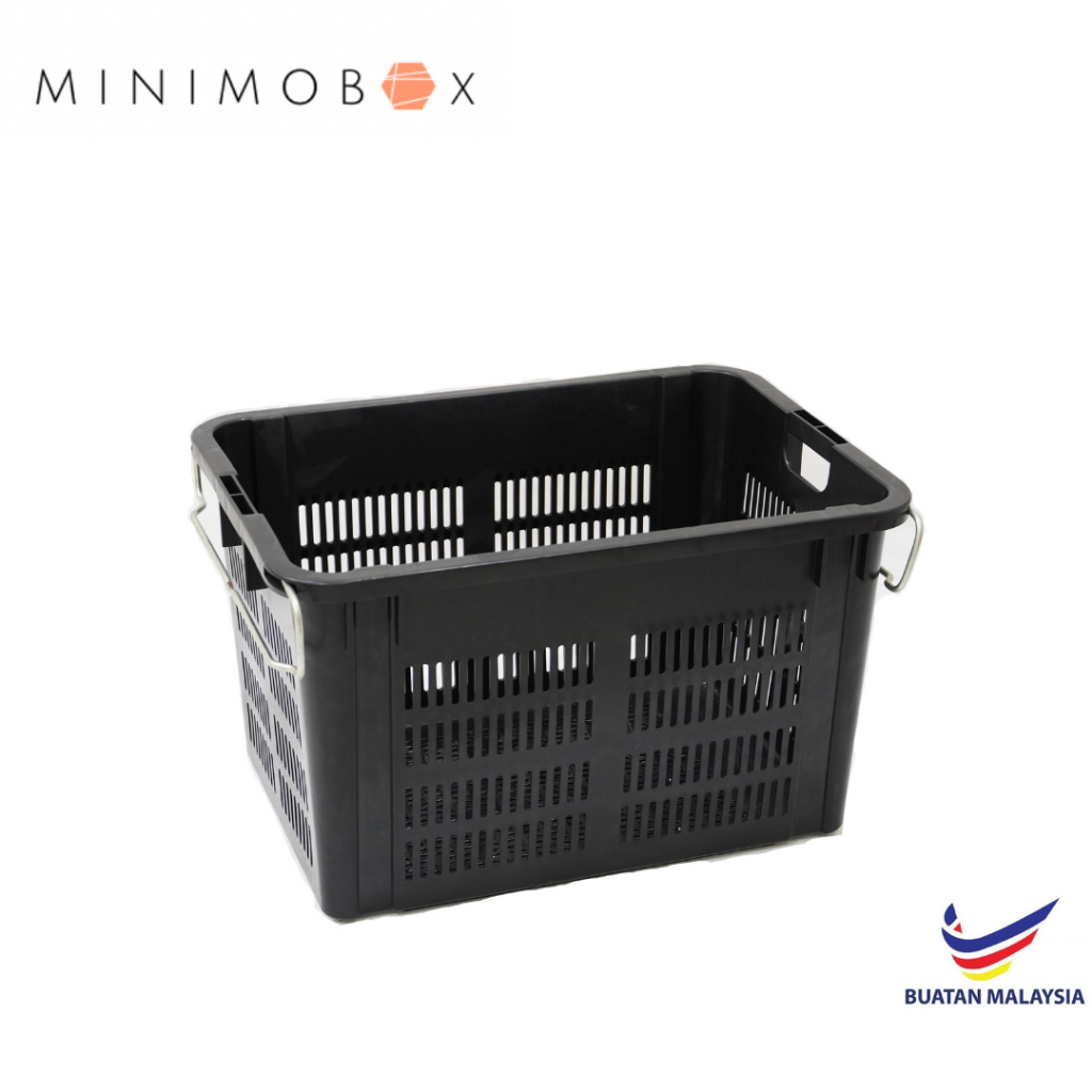 Heavy Duty Basket Bakul Sayur Plastik Durian Basket Raga Durian Plastic ...