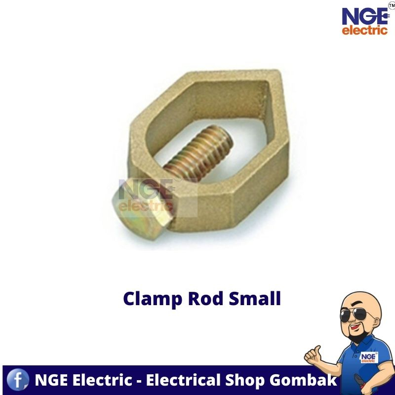COPPER CLAMP SMAIL & BIG Aessories Earthing Copper Rod | Shopee Malaysia