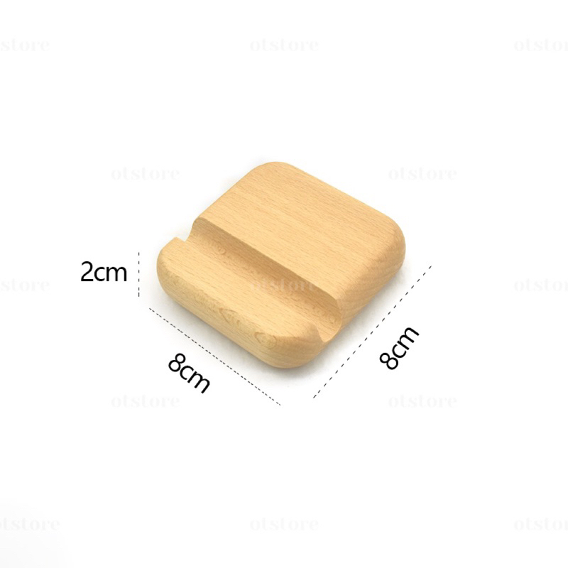 Wooden phone holder small portable phone holder lazy phone holder ...