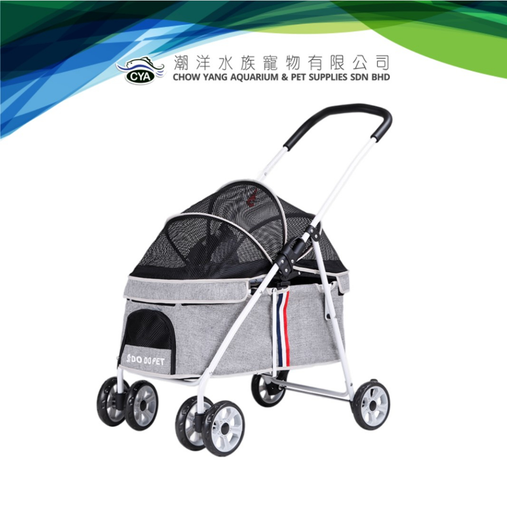 DOG TROLLEY CAT ANJING KUCING DODOPET TRAVEL PORTABLE TROLLEY LC-812 ...