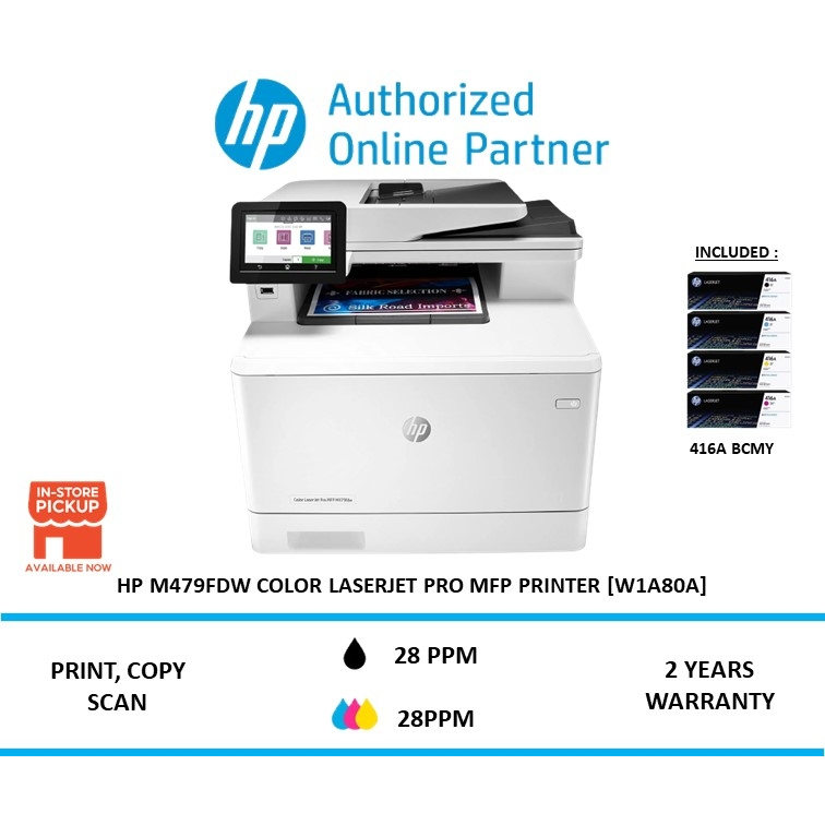 HP Color Laserjet Pro MFP M479FDW Printer | Shopee Malaysia