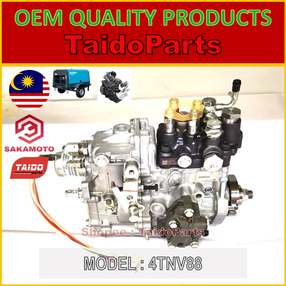 Yanmar Komatsu fuel injection pump 4TNV88 Generator Mini Excavator ...