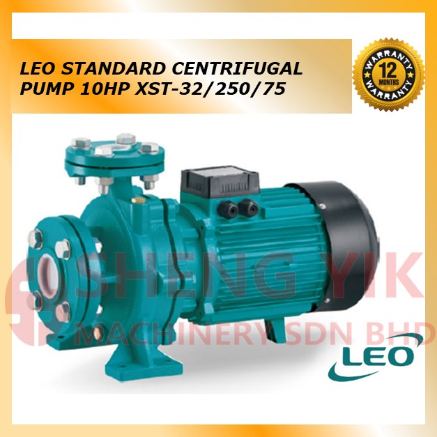 Shengyik LEO STANDARD CENTRIFUGAL PUMP 415v 10HP XST-32/250/75 , XST-40/200/75 , XST-50/160/75 ...