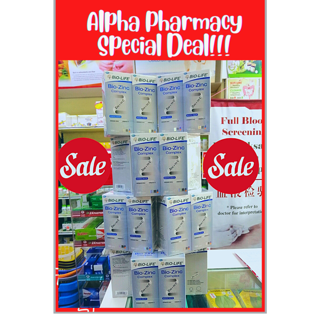 BioLife Bio Zinc 100s Ready Stock | Shopee Malaysia