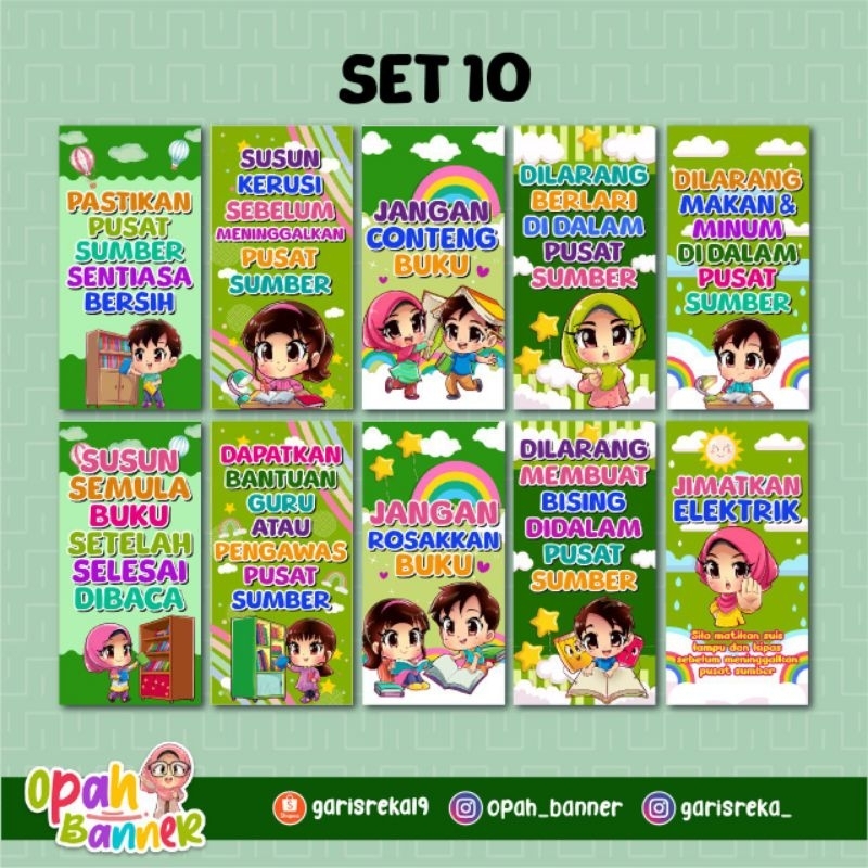 BANNER KECERIAAN PUSAT SUMBER SEKOLAH. PSS | Shopee Malaysia