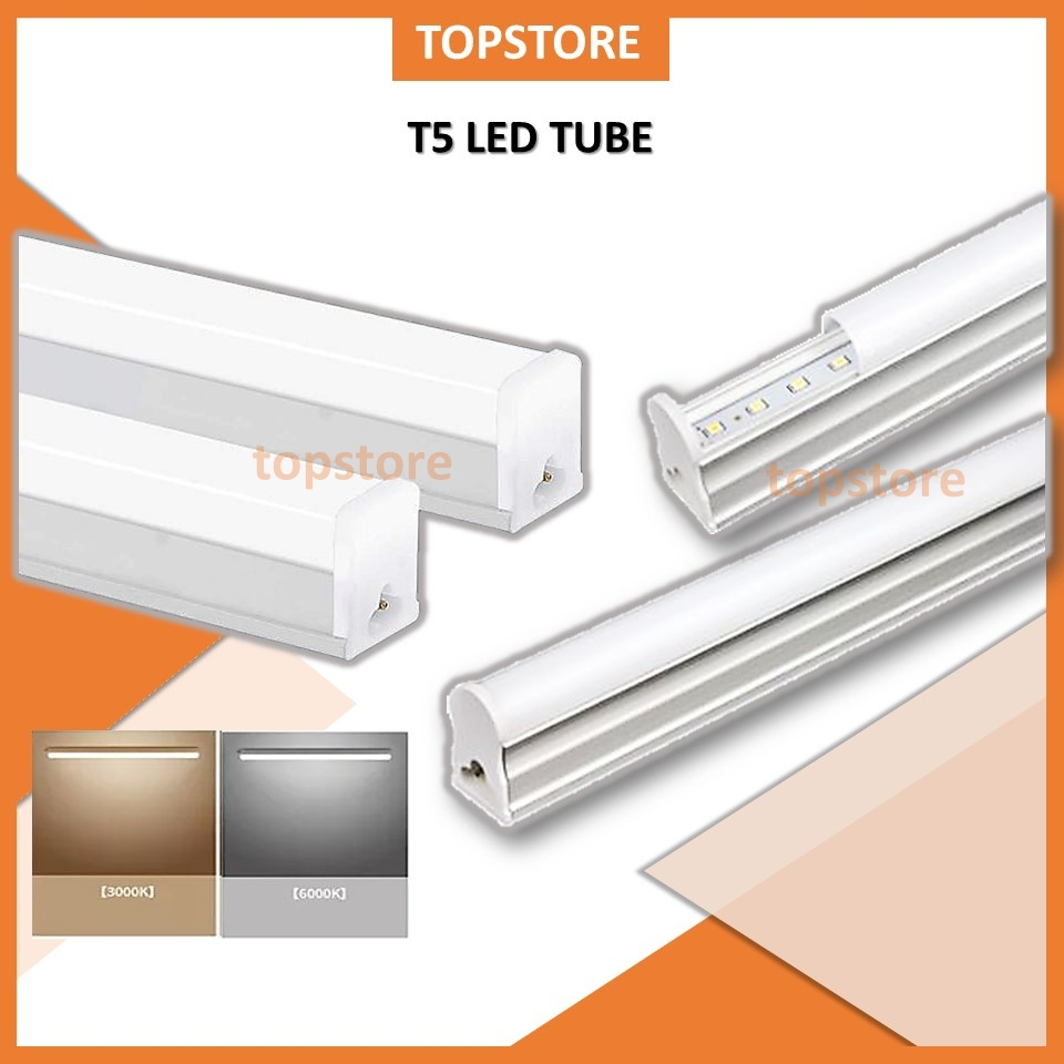 TOPSTORE T5 LED tube set long tube lampu panjang ceiling light warm ...