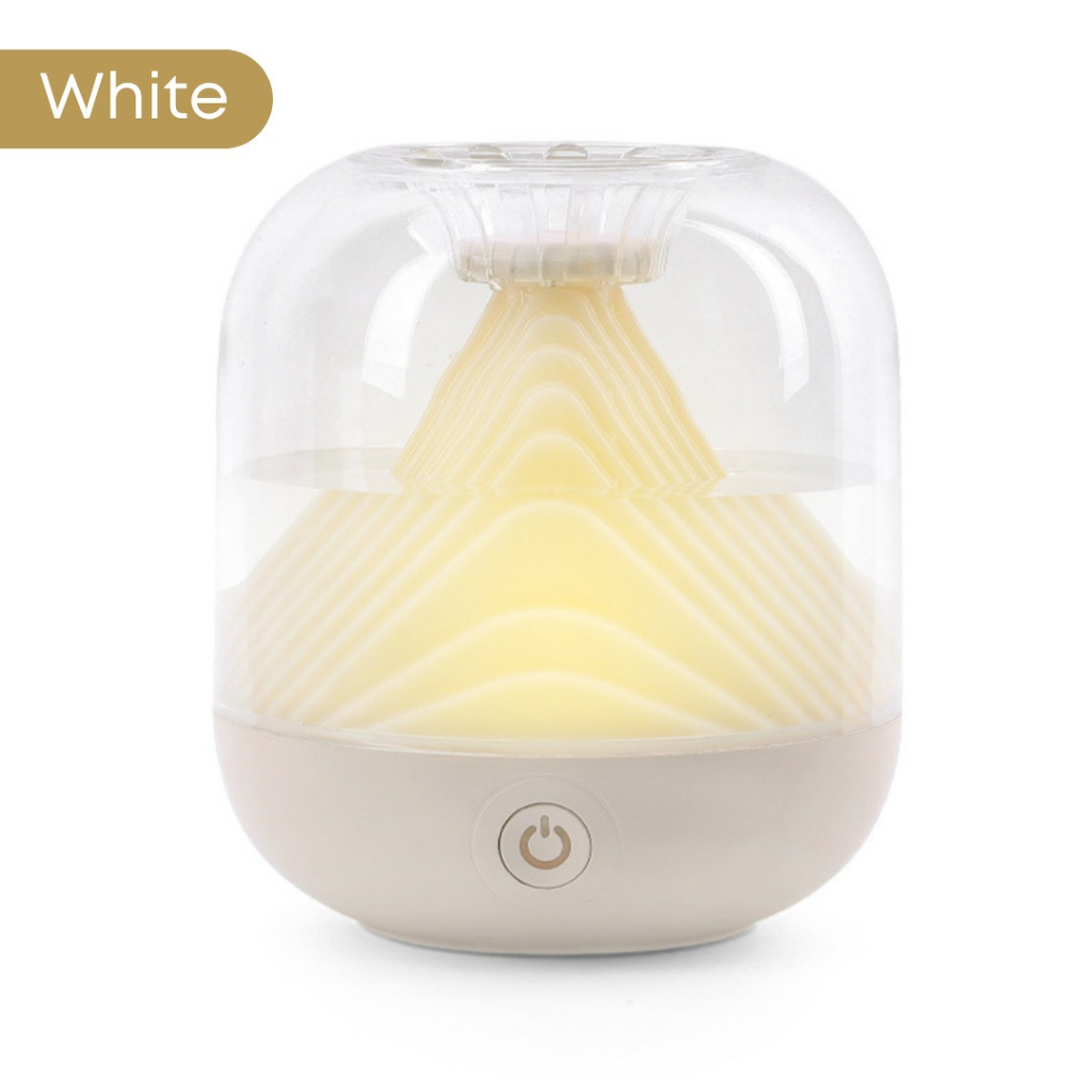 WIRELESS USB Air Humidifier Transparent Water Tank 700ml AROMA ...