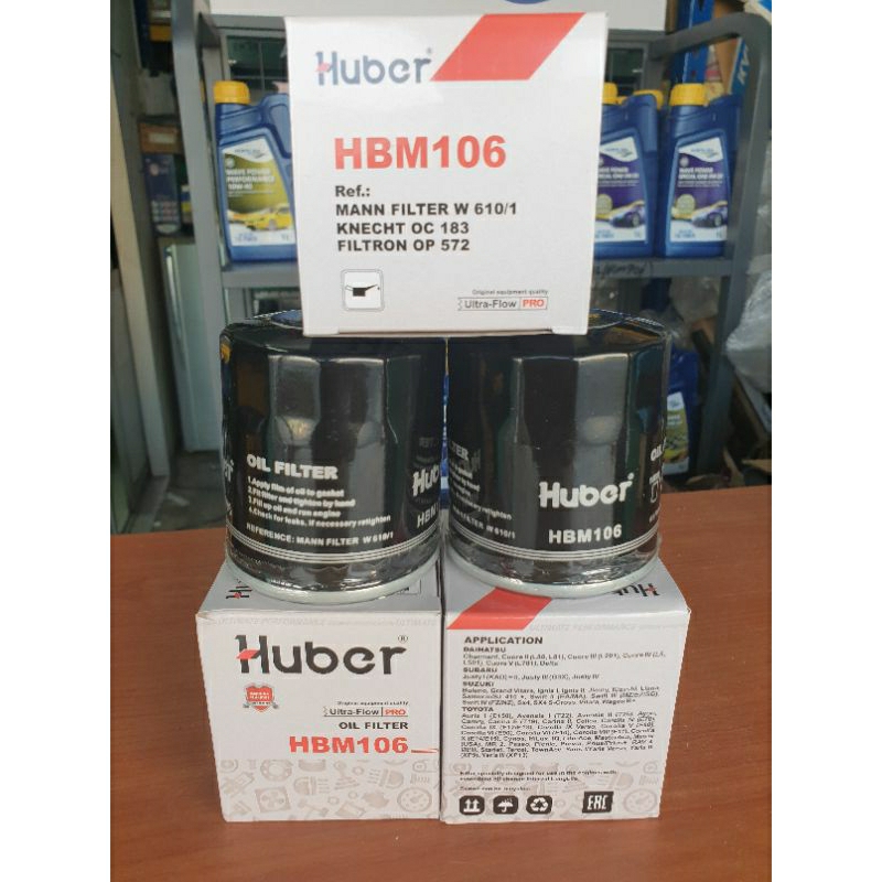 Oil Filter Huber Made In Germany Myvi,Alza,Viva,kelisa/Suzuki/Subaru ...