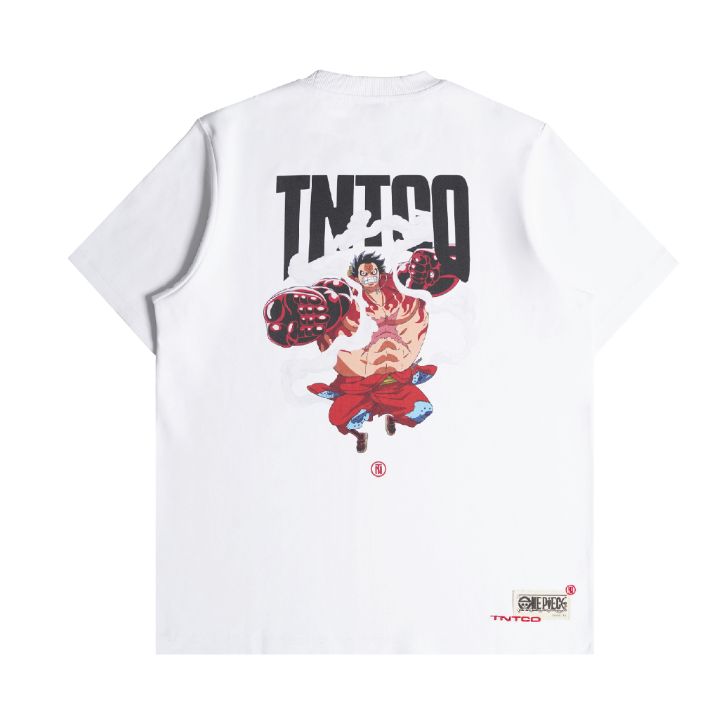 TNTCO x One Piece | G4 Luffy Tee White | Shopee Malaysia