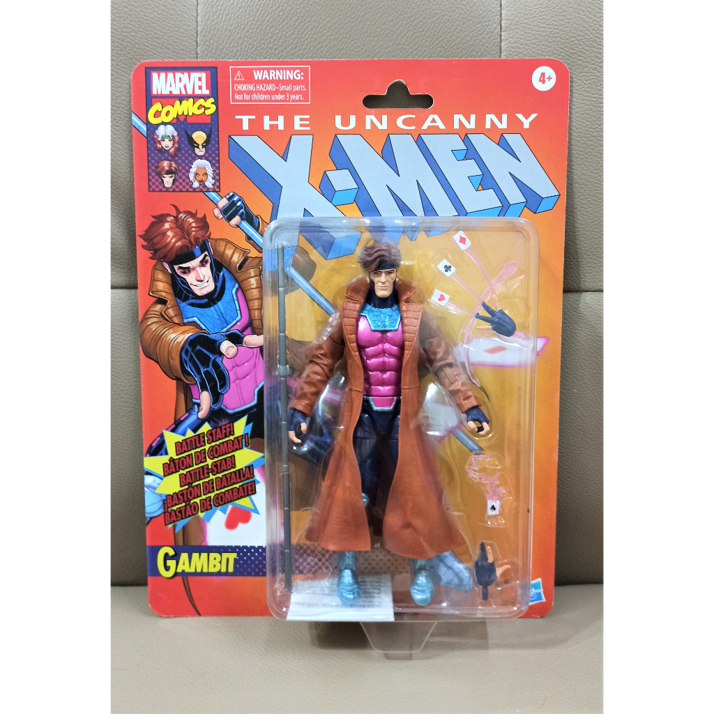 Hasbro Marvel Legends Retro Gambit | Shopee Malaysia