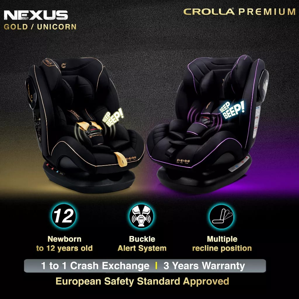 Crolla Nexus Gold / Nexus Unicorn New Born to 12 years old | Shopee ...