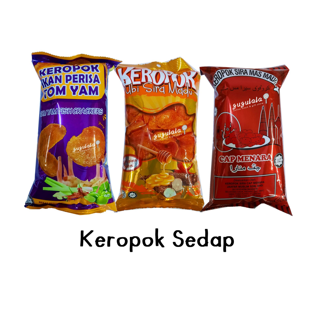 Cap Menara Keropok Ikan Fish Cracker 50g | Shopee Malaysia