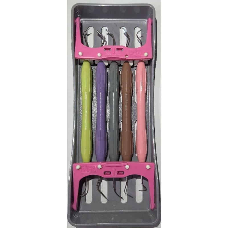 Dental Composite Filling LM Instruments Set of 5 PCS With Cassette Tray ...
