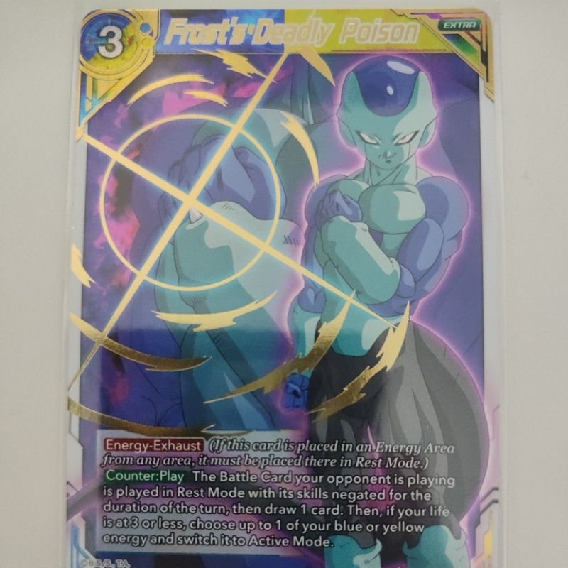 Dragon Ball Super CCG TCG I XD01-10 ST Frost's Deadly Poison (foil ...