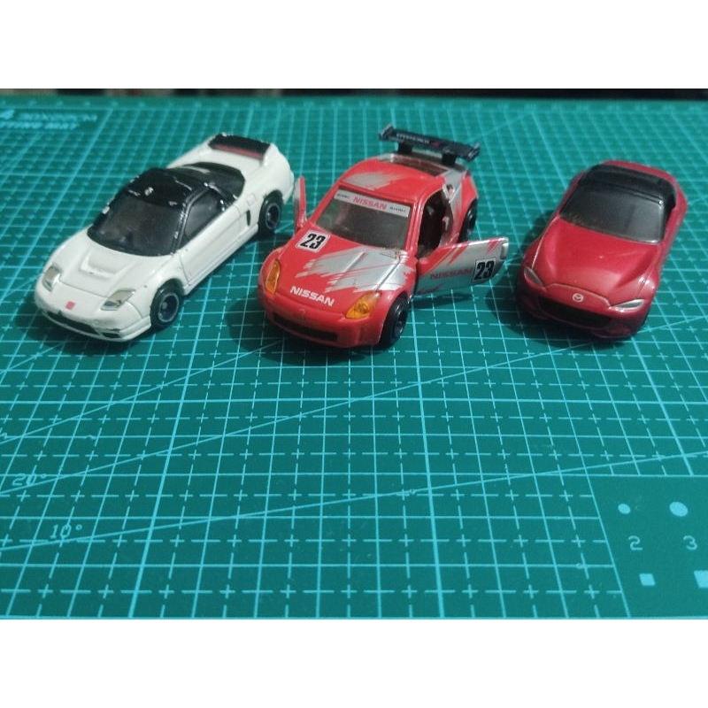 Tomica Used Car Honda NSX Nissan Fairlady 350z Mazda Miata | Shopee ...