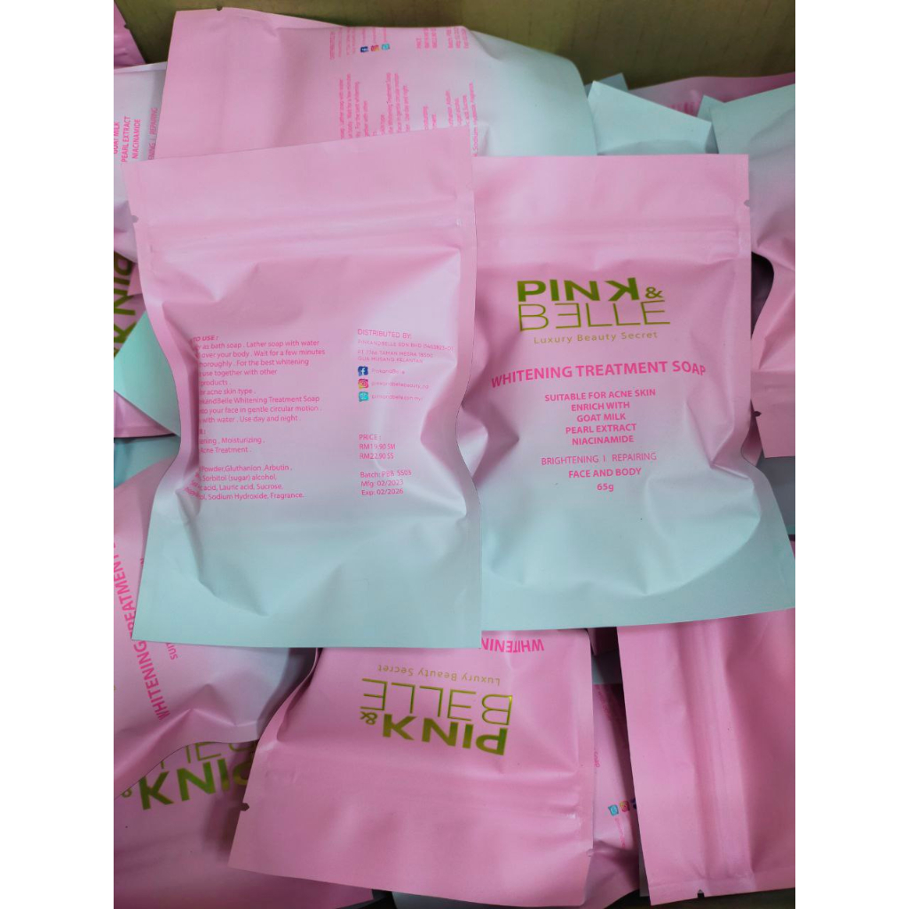 🚛 24 HOURS 🚛SABUN PINK & BELLE | Shopee Malaysia