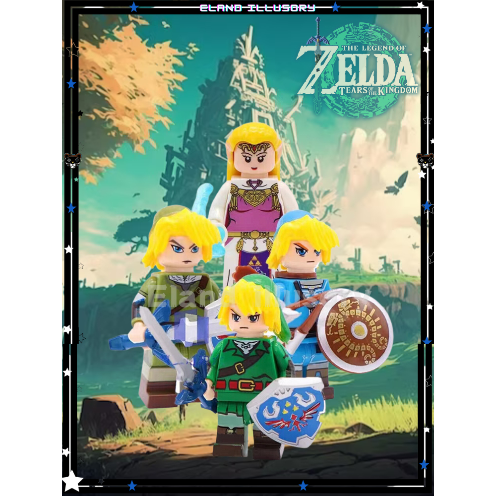 The Legend of Zelda Build Your Kingdom MiniFigure Building Block Link ...