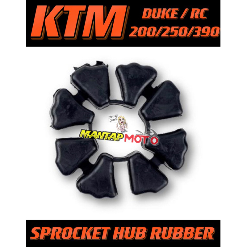 KTM RC DUKE 200 250SPROCKET HUB RUBBER DUKE200 DUKE250 DUKE390 RC200 ...