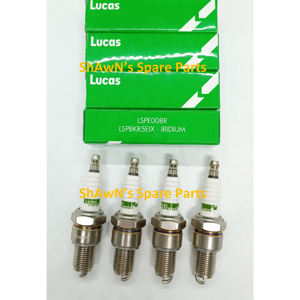 LUCAS Iridium Spark Plug Proton Saga 12V Iswara LMST Wira 1.3 1.5 ...