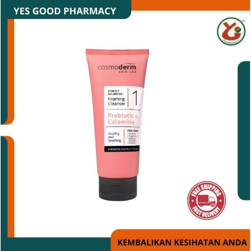 Cosmoderm Prebiotic + Calamine Foaming Cleanser 100ml | Shopee Malaysia