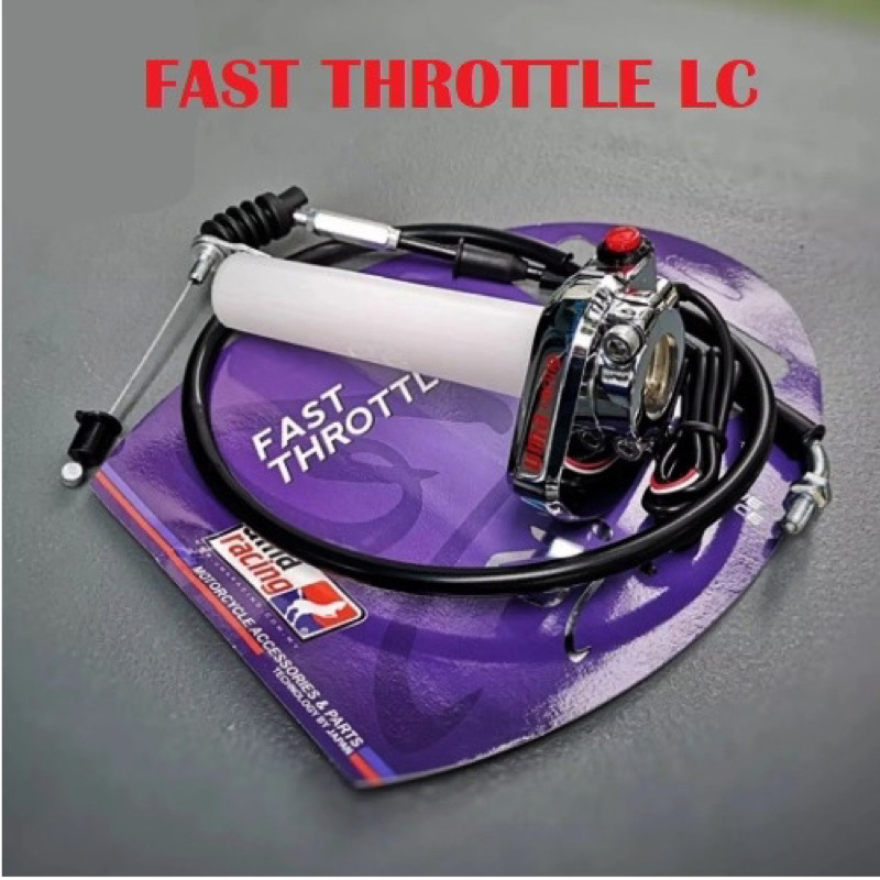 RACING QUICK THROTTLE CABLE LC135 RC13 FAST THROTTLE READY STOCK WITH ...