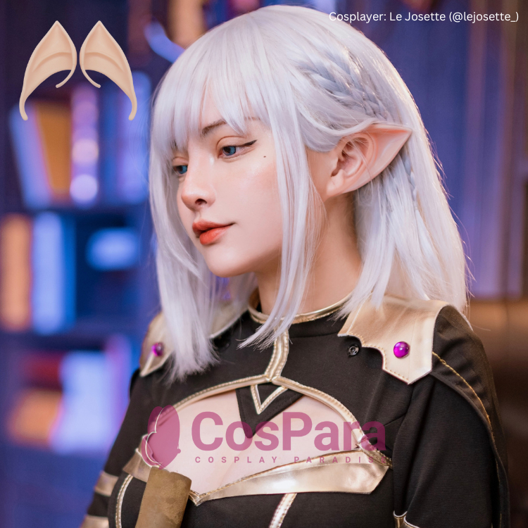 CosPara Ready Stock Fairy Vampire Latex Klee Pointy Elf Ears Short ...
