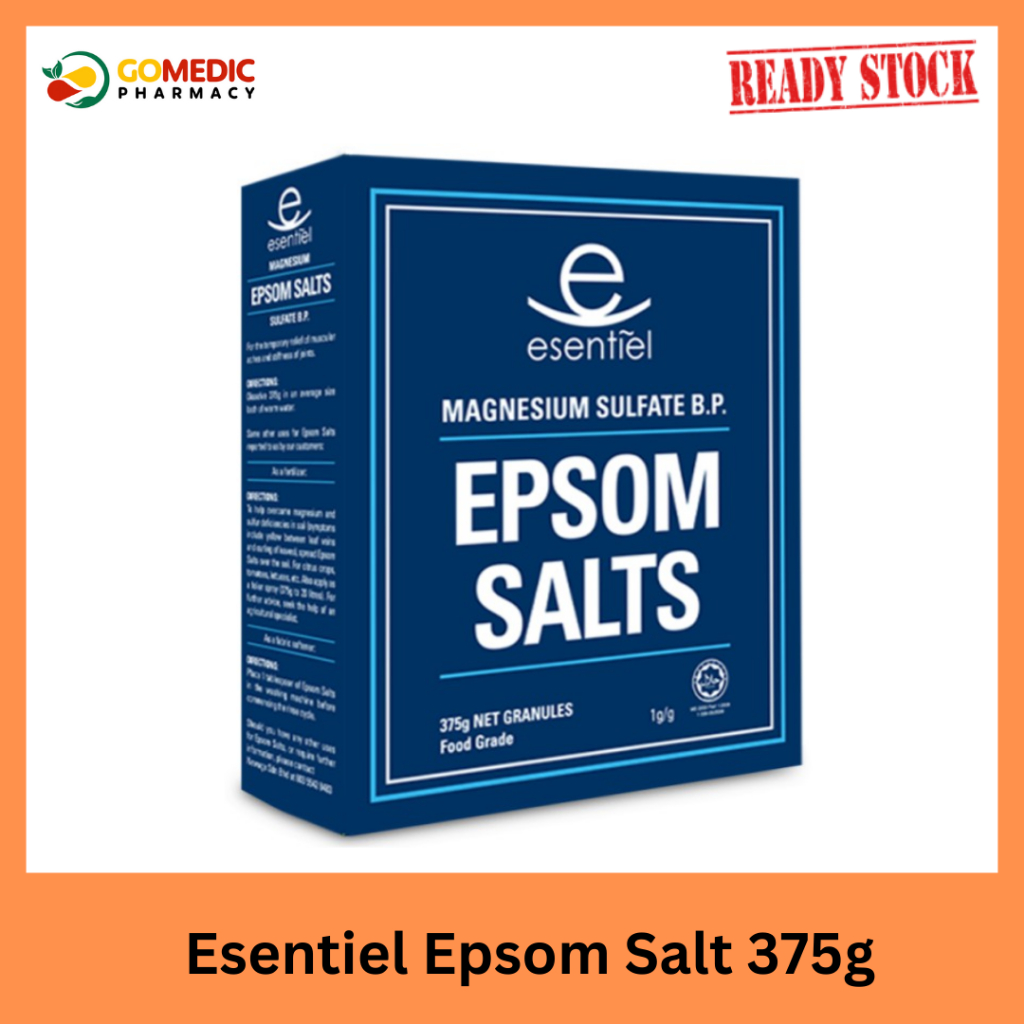 Esentiel Epsom Salt 375g (Magnesium Sulfate) | Shopee Malaysia