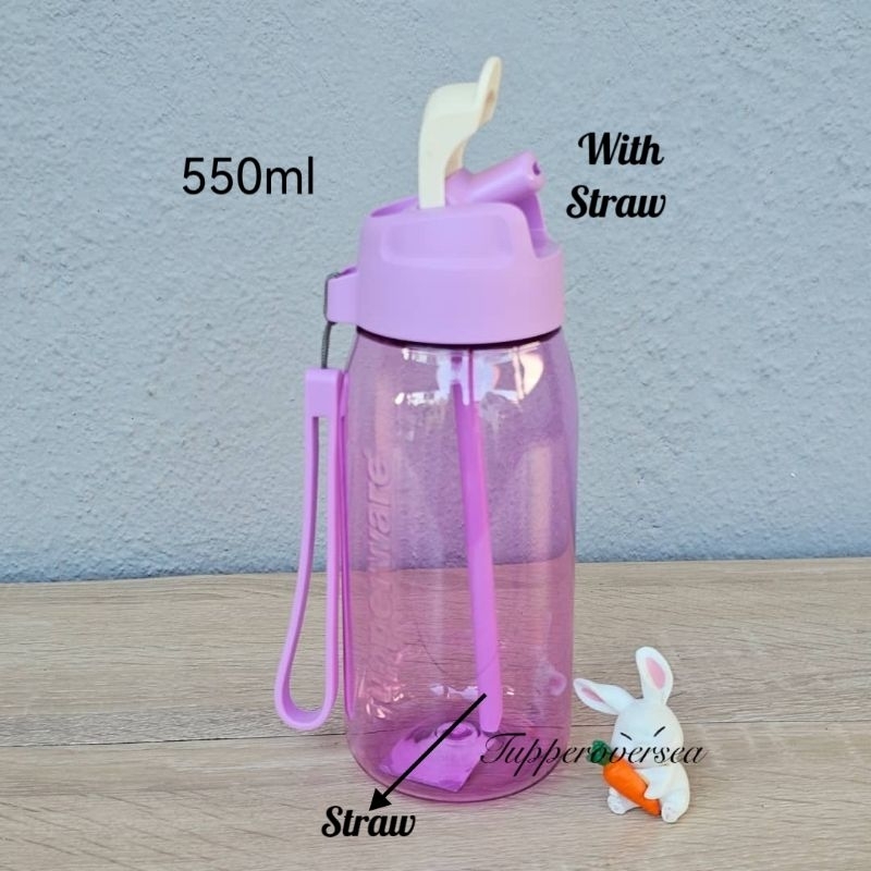 Tupperware H2GO Eco Bottle With Straw (1 PC) - 350ml / 550ml / 750ml | Shopee Malaysia