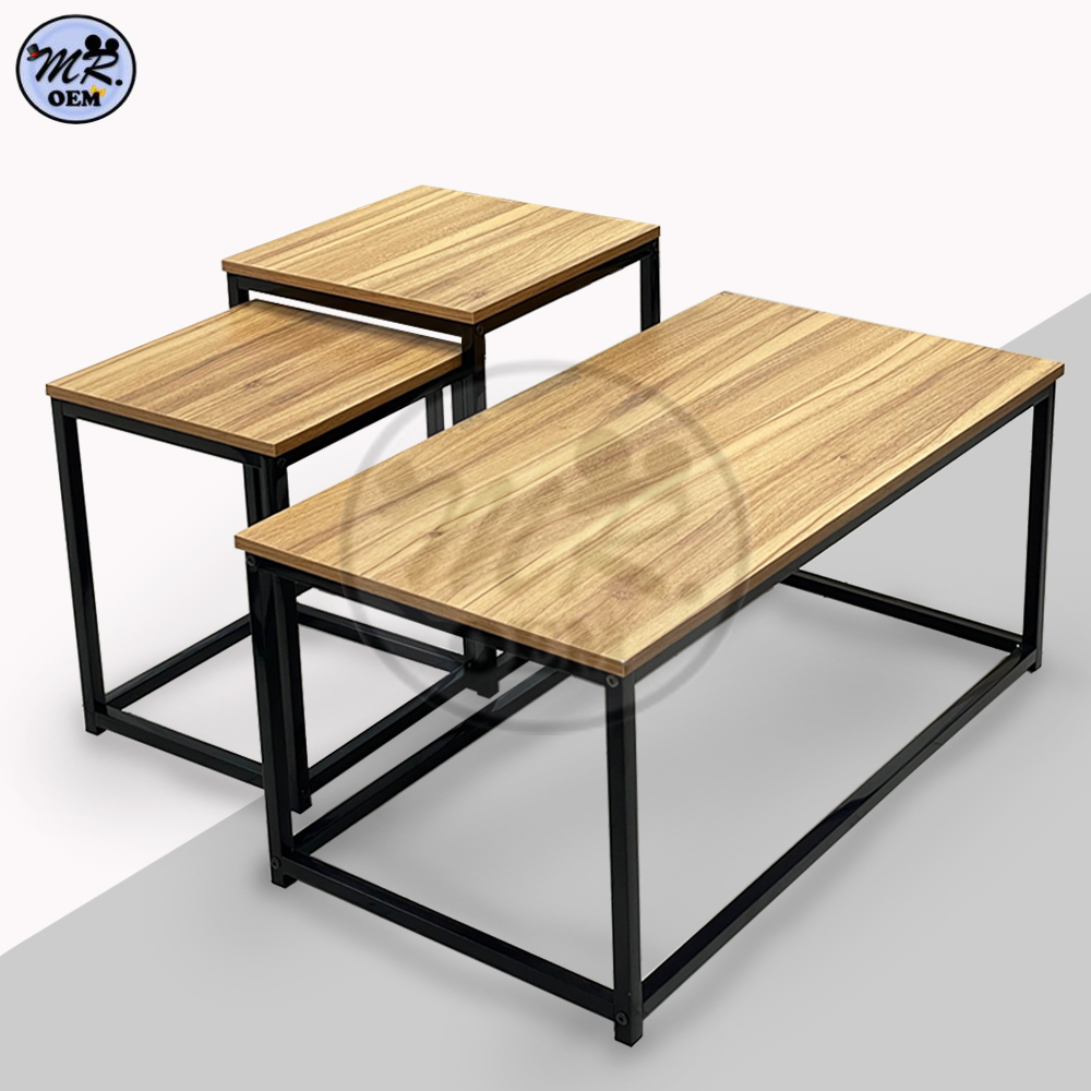 MR OEM Modern Coffee Table Living Room Sofa Side Table with Open ...