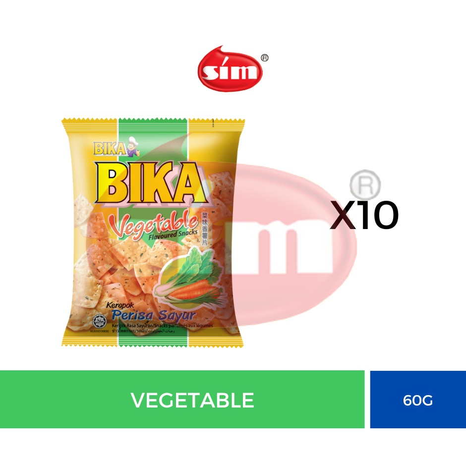 HUAHUAT BIKA/FIKA ASSORTED FLAVORED SNACKS (10PKT) | Shopee Malaysia