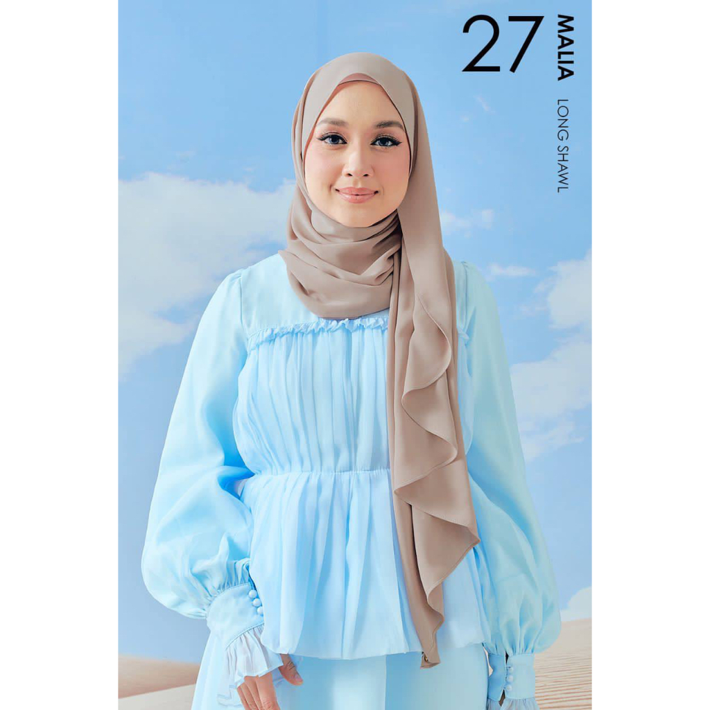 💙 Sofearose Malia Plain Basic 💙 Square Scarf Long Shawl hijab 💙 Original by Sofearose 💙 Premium ...