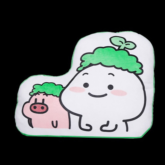 Quby Anak Patung Bed Dolls Sofa Pillow Baby Doll Plush Stuffed Toy ...