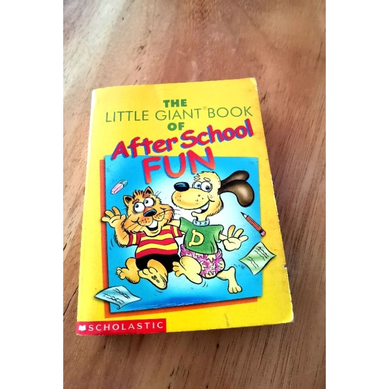 The Little Giant Book Of After School Fun Book By Scholastic | Shopee ...