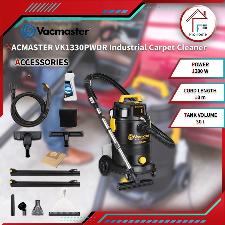 VACMASTER VK1330PWDR 30L / VACMASTER VK1323PFR 23L 1300W INDUSTRIAL ...