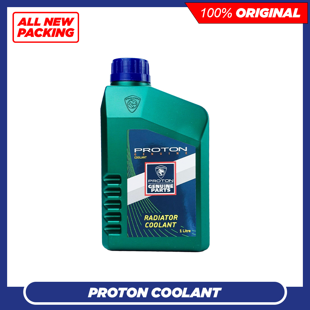 NEW PACKING PROTON RADIATOR COOLANT BLUE (1L) | Shopee Malaysia