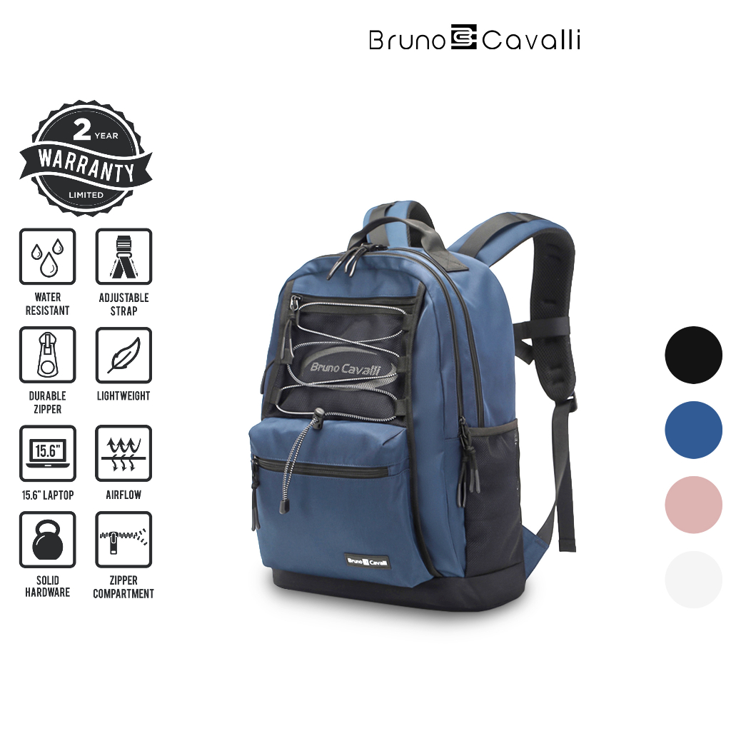 BRUNO CAVALLI Multifunctional Unisex Lightweight Laptop Backpack with ...