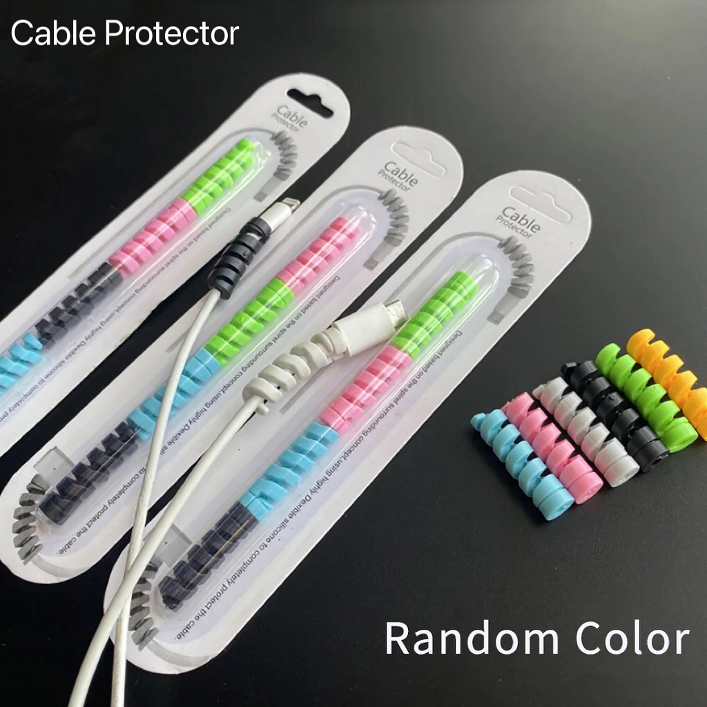 iPhone Cable Silicone Cable Protector Universal Silicone Data Cable ...