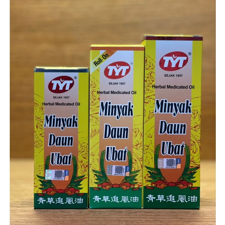 TYT Herbal Medicated Oil 青草追风油 50ml 100ml Roll On 50ml 宝宝 按摩 祛风 防蚊 止血 ...