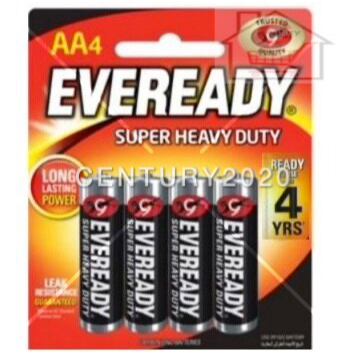 EVEREADY AA Battery Super Heavy Duty R6 AA Battery 1215 BP4 12packs/box ...