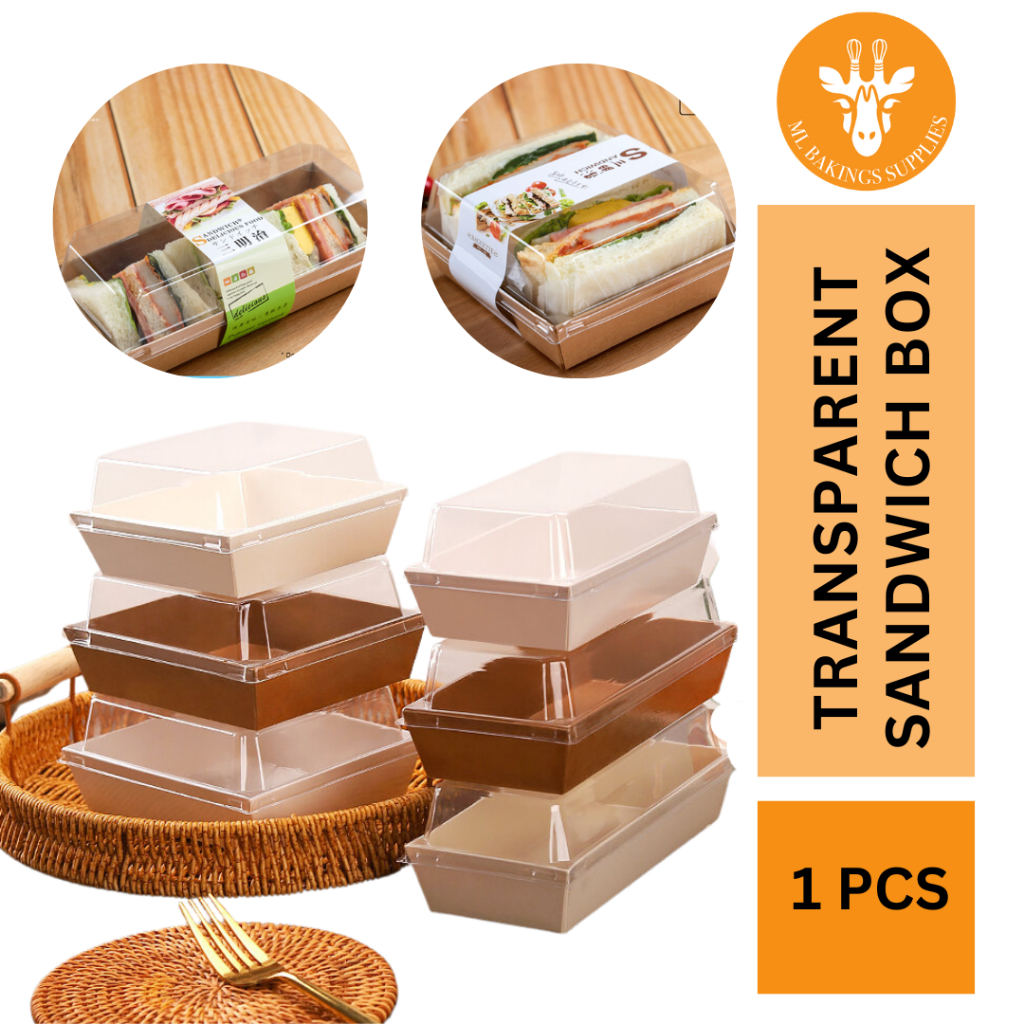 [READY STOCK] Premium Kraft/White Paper Square and Rectangular Cake Box ...