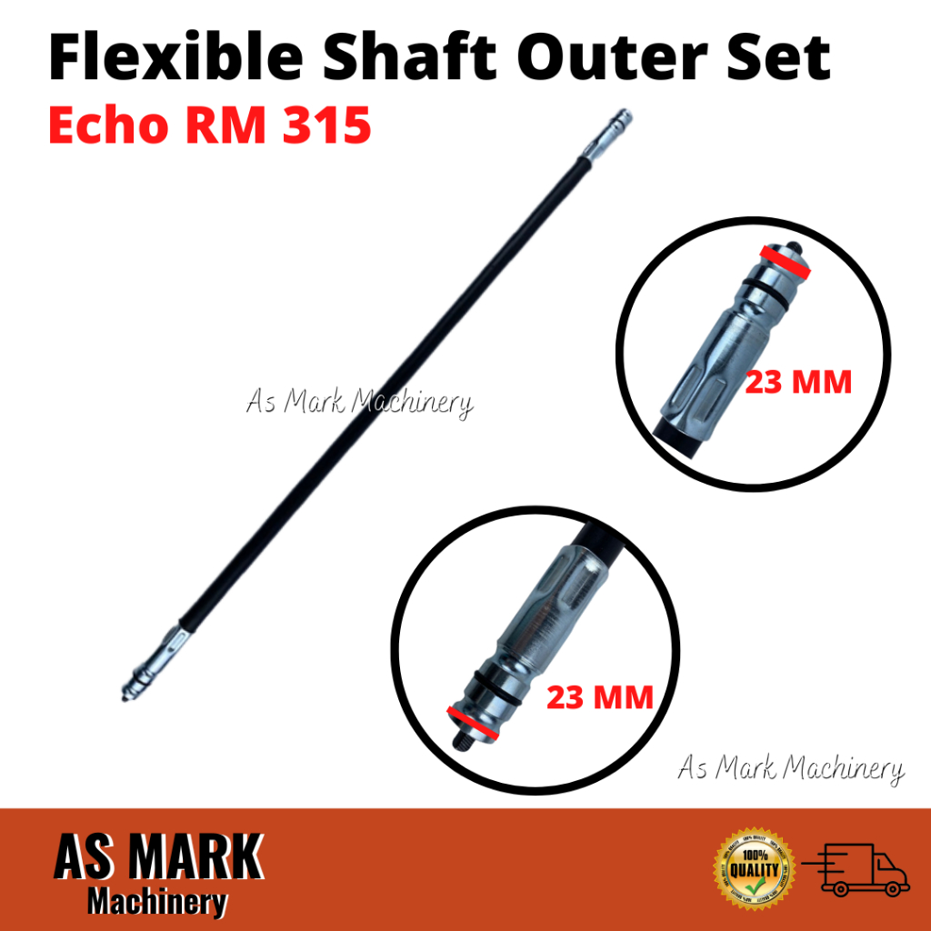 Echo RM 315 Outer Set Cable Set Flexible Shaft Set Brush Cutter ...