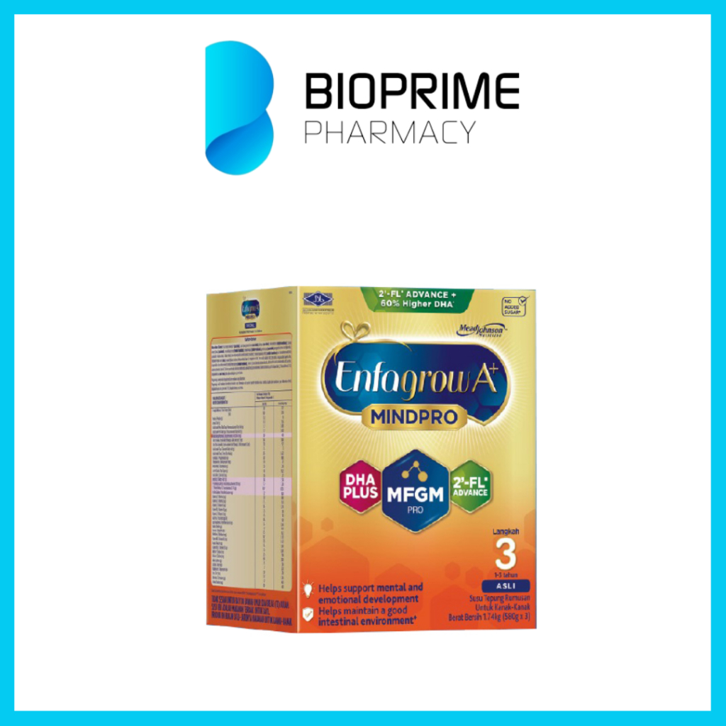 Enfagrow A+ Mindpro 2FL Step 3 Children’s Milk Formula 1.74kg | For Age ...