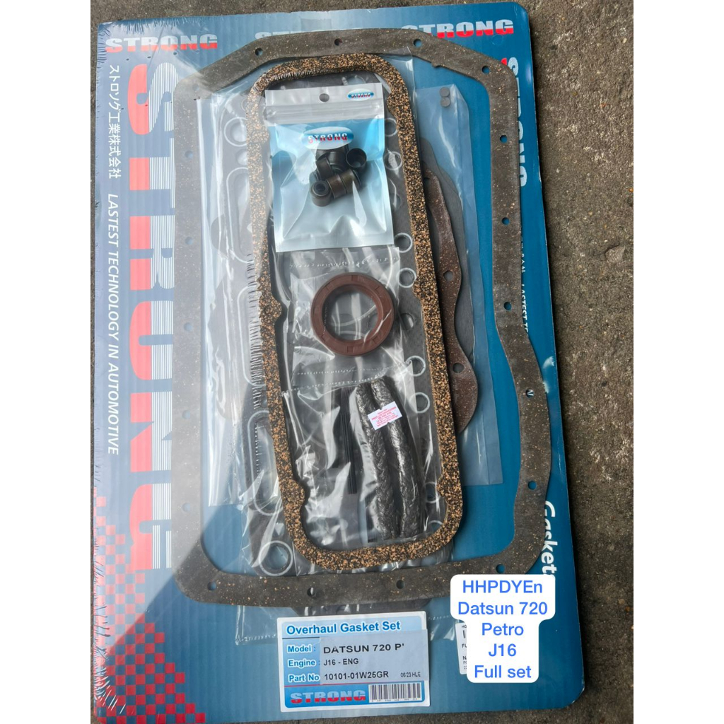 NISSAN / DATSUN 720 (PETROL), J16 ENGINE OVERHAUL SET / FULL SET (1SET ...
