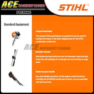 [ STIHL ] FS3001(Straight Shaft) MESIN RUMPUT BRUSH CUTTER / Free STIHL ...