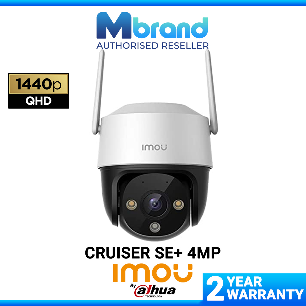 Imou Cruiser SE+ 4MP 1440p 2K+ Pan / Tilt Color Night Vision Two Way ...