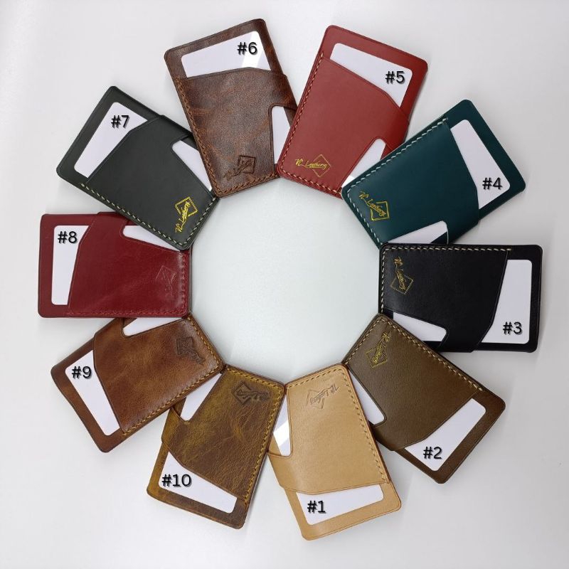 Hand-Sewn Minimalist EDC Cardholder / Wallet - 3 Slots Card Holder ...