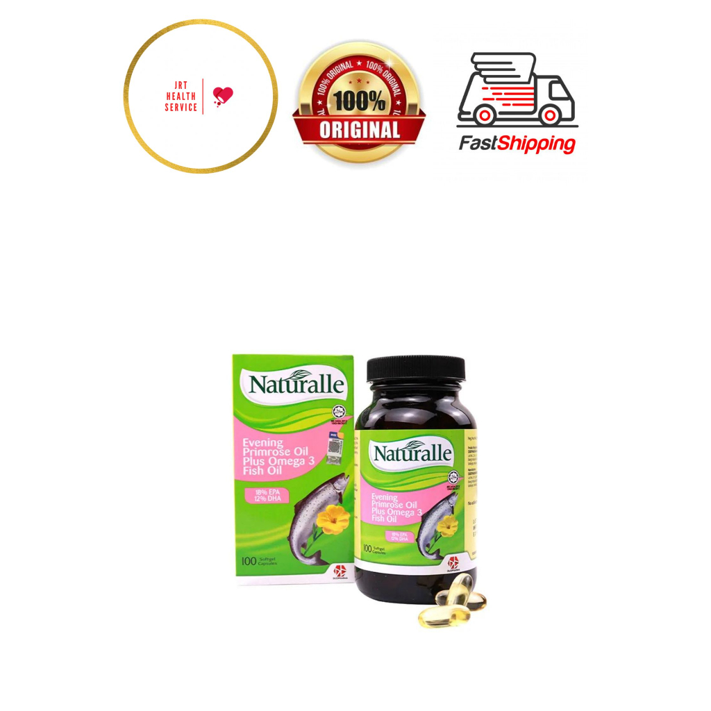 Naturalle EPO+Fish Oil 1000mg (100's) | Shopee Malaysia