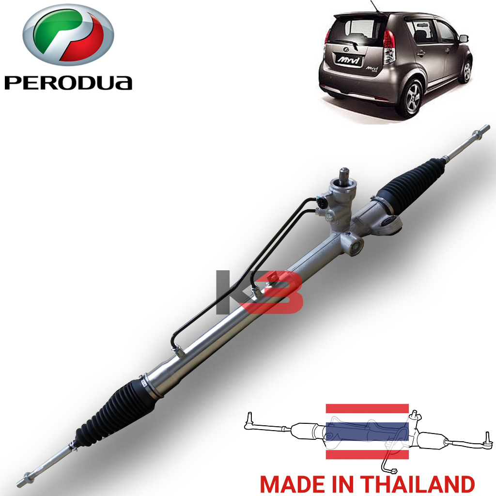 HI-QUALITY PERODUA MYVI FRIST MODEL 2005-2010 NEW POWER STEERING RACK ...