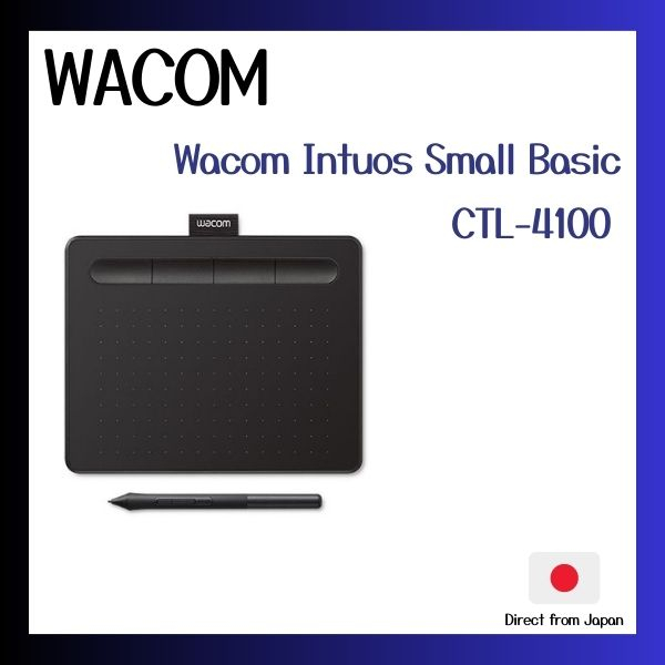 【Direct from Japan】WACOM INTUOS SMALL BASIC CTL-4100/K0 Graphic Drawing Pen Tablet for Digital ...