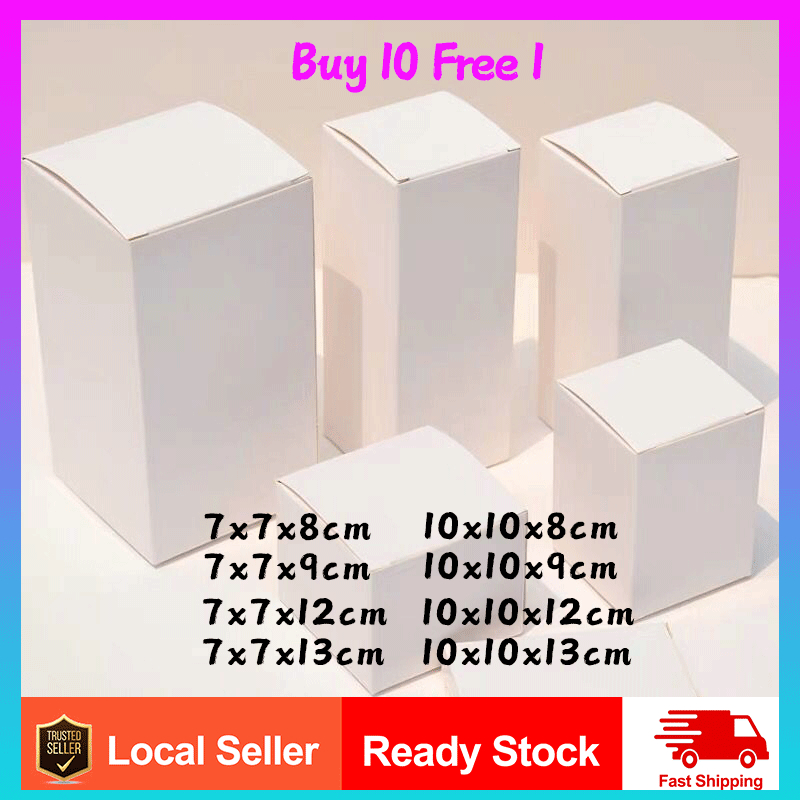 Kotak Putih White Paper Box for Cosmetic Perfume Skincare Packaging ...